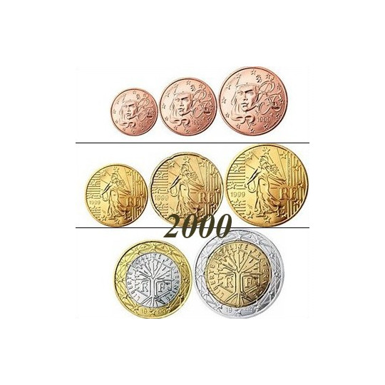 France 2000 : Série complète euro neuve