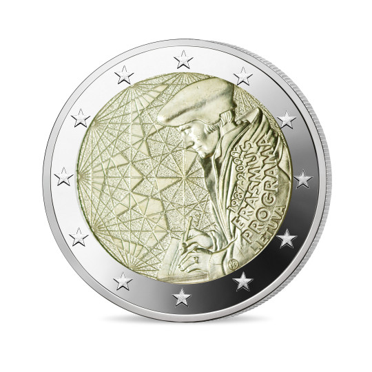 Série complète ERASMUS 2022 – 2 euro commémorative 16 pays émetteurs ...