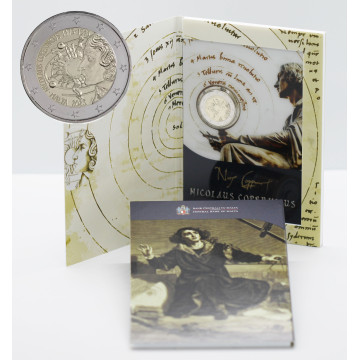 Malte 2023 - 2 euro commémorative BU– Nicolas Copernic