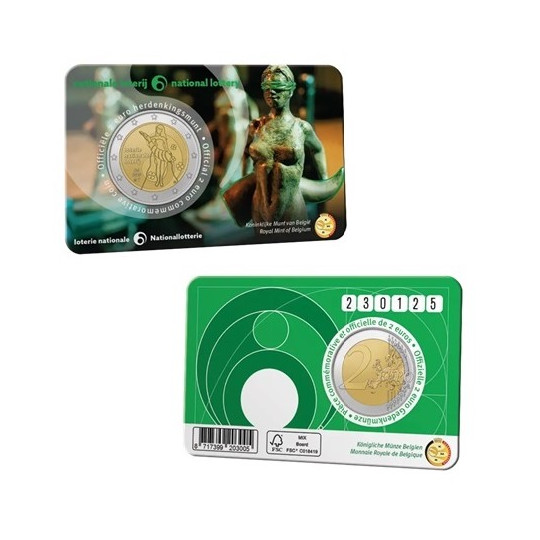 Belgique 2025 - Coincard 2€ Commémorative - Loterie Nationale